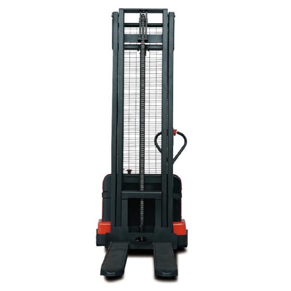 Quality Compact Straddle Pallet Stacker Forklift Hydraulic Lifting Customized for sale