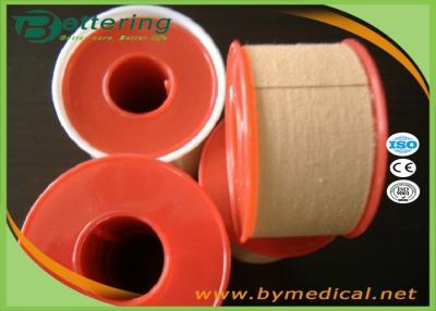Cina Cotone 100% del nastro del cerotto adesivo dell'ossido di zinco di colore di pelle con colla ipoallergenica in vendita
