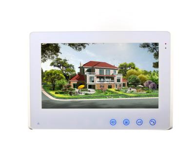 China OEM ODM Manufacturer 10 inch Color LCD 4 wires VDP intercom system touch screen indoor monitor for sale