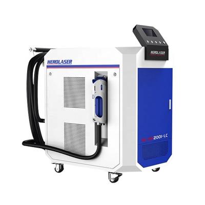 Cina macchina di rimozione della ruggine del laser di impulso di 500w 1000w 1500w per l'olio Herolaser della pittura in vendita