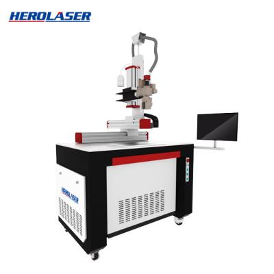Cina Saldatrice laser automatica Herolaser 1000w ricambi auto con piattaforma di lavoro in vendita