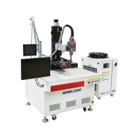 China 4 Axis Automatic Laser Welder 500x300mm CNC System with Rotary Jig for Precision Metal Welding for sale