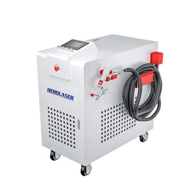 China Portable 0.2-5mm Spot Diameter Fiber Laser Welding Machine for 0.2-2mm Welding Depth for sale