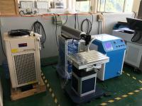 China 200W YAG Laser Beam Welding Machine with Crane Arm Low Oxidation Effect 1064nm for sale