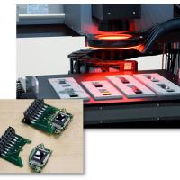 China FPC Cover Film Coating Laser Cutting Machine 400x400mm UV Galvanometer for sale