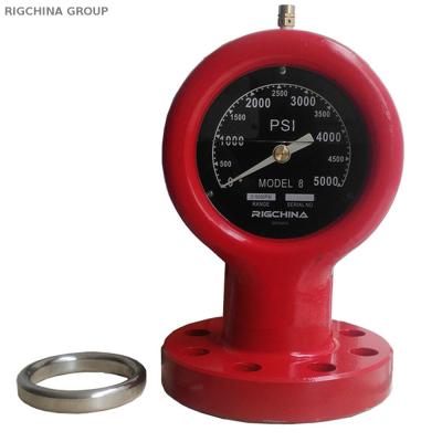 China 0 - 20000psi Type D Type F Oil Field Drilling Mud Pump Pressure Gauge for sale