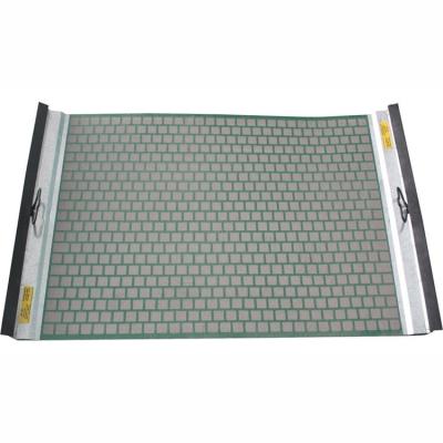 China API RP 13C Drilling Mud Solid Control Stainless Steel Composite Frame Flat Wave Type Shale Shaker Screen for sale