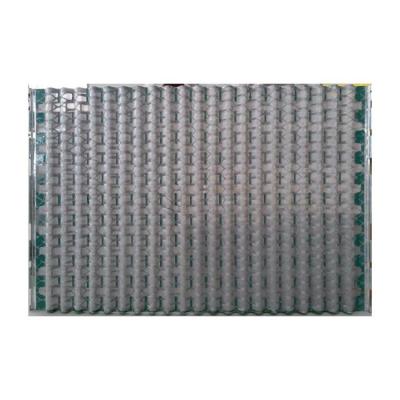 China API RP 13C Drilling Mud Solid Control Stainless Steel Composite Frame Flat Wave Type Shale Shaker Screen for sale