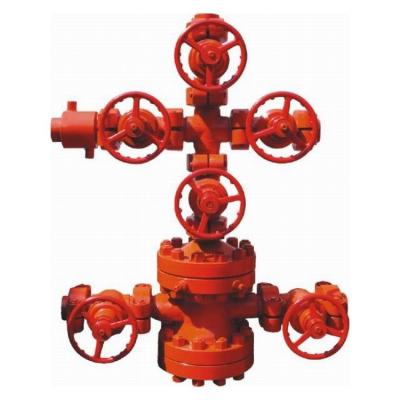 China Oil Production Wellhead Christmas Tree X-Mass Tree With Tubing Head And Adapter Flange For Oilfield for sale
