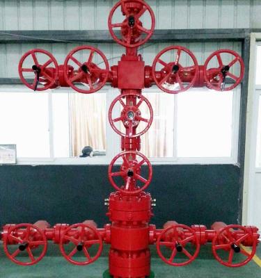 China API 6A ESP X-Mas Tree / Oil Christmas Tree With Casing Head And Tubing Head for sale