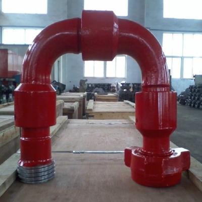 China Alloy Steel Material Wellhead Assembly FMC Swivel Joint Elbow Union Style 50 Style 10 for sale