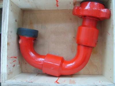 China Alloy Steel Material Wellhead Assembly FMC Swivel Joint Elbow Union Style 50 Style 10 for sale