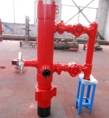 China Casing Rotating Cement Head 10000 psi Double Plug / Single Plug for sale