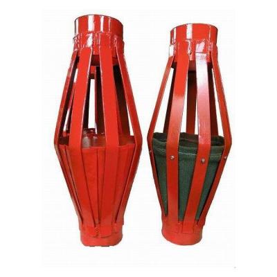 Cina Slittamento di cementazione del canestro degli strumenti del giacimento di petrolio della tela sulle alette d'acciaio del metallo in vendita