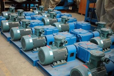 China Industrial Mud Liquid Mixing Agitator/Drilling Fluid Mud Agitator With Impeller For Solid Control Equipment for sale