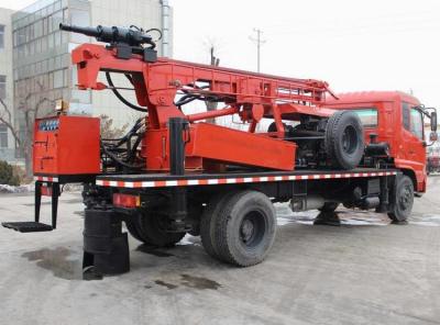 trivellazione Rig Machine With Mud Pump dell'acqua di 300M Deep Truck Mounted e compressore d'aria