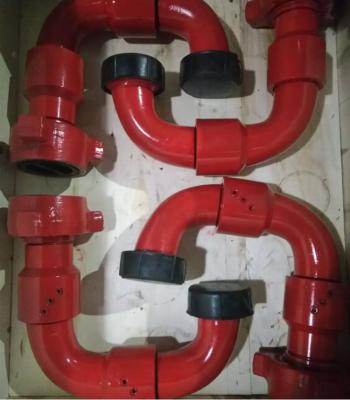 China Long Radius Chiksan Swivel Joint With Fig1502 Union Connection for sale