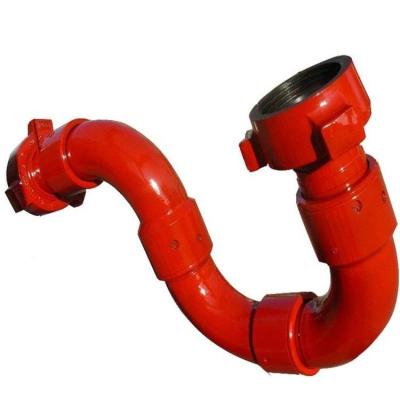 China Long Radius Chiksan Swivel Joint With Fig1502 Union Connection for sale