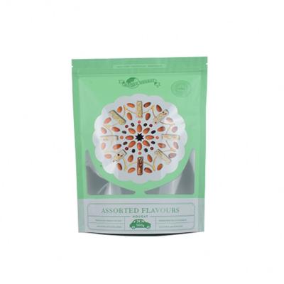 China Grade Laminated Print Logo Food Plastic New Design Chocolate Ziplock Mylar Doy Pack Bag for sale