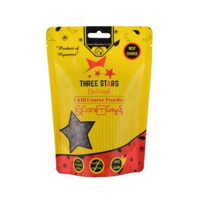 China Custom Printed Resealable Heat Seal Large Plastic Bag With Zipper for sale