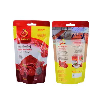 China Hot Selling Aluminum Foil Zip Stand Up Bag Ziplock for sale