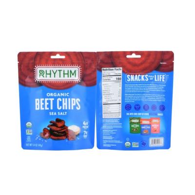 China 25G Flexible Resealable Ziplock Snack Bags Laminated Plastic Material With Window for sale