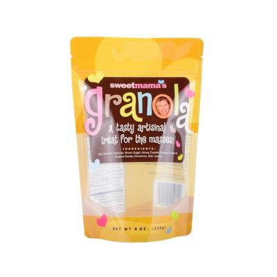 China Wholesale Customized Round Laminated Foil Eco Friendly Plastic Food Packaging Pouches for sale