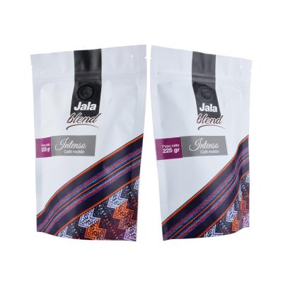 China Smell Proof Zipper 1kg Stand Up Pouches Custom Private Logo Aluminum Foil Material for sale