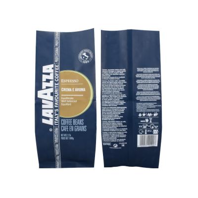 China Reusable Side Gusset Coffee Bags , Aluminum Foiled Ziplock Standing Pouch With Tintie, Valve for sale