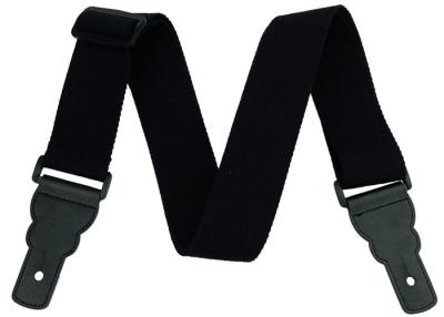 China Zhiyu Guitar strap black electric guitar accessories bass shoulder strap Pit pattern cotton wood guitar strap polyes for sale