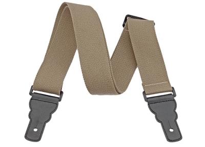 China Zhiyu Guitar strap 2“ Gray electric guitar accessories bass shoulder strap Pit pattern cotton wood guitar strap polyes for sale
