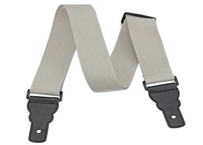 China Zhiyu Guitar strap 2“ silver electric guitar accessories bass shoulder strap Pit pattern cotton wood guitar strap polyes for sale