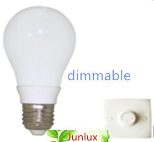 China Aluminio plstic dimmable 220-240v de la cubierta del LED A60 9W garantía de 2 años 15000 horas de 0-10v de calidad dimmable de la exportación caliente en venta