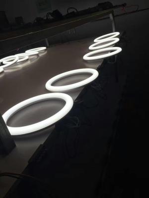 China el tubo del roud llevó el lumen 225*30m m de la cubierta 85-265v 13w 1100 de la PC que ocurre el diámetro la caída redonda de cristal del tubo en prueba directamente en venta