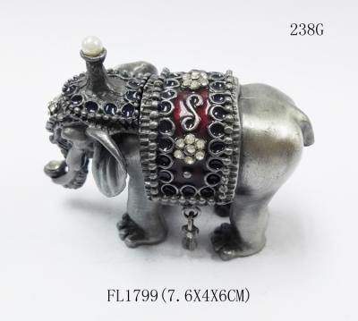 China Thailand Gifts Trinket Box Elephant Shape Jewelry Boxes For Gift for sale