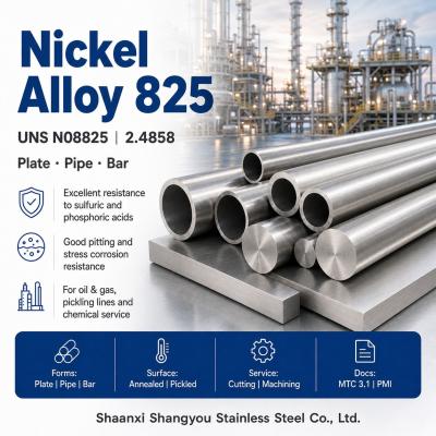 China Nickel Alloy 825 | UNS N08825 | 2.4858 | Incoloy 825 for sale