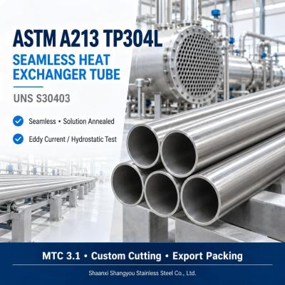 China ASTM A213 TP304L Seamless Heat Exchanger Tube, Annealed | S30403 for sale