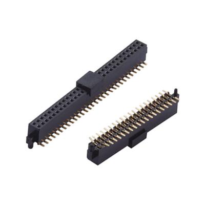 China Flash duplo personalizado do ouro do conector do encabeçamento de SMT da fileira de 2.54mm para a placa do PWB à venda