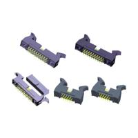China 2.0mm Pitch Dual Row Straight Dip Ejector Header Connector for PCB Board 1.5A 500V for sale