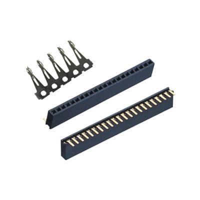 Китай Строка Smt прямоугольного заголовка Pin строки 40p 1,27/2,0/2.54Mm двойного одиночная продается