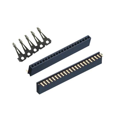 Cina Fila doppia 40p Pin Header Smt Single Row dell'angolo retto 1,27/2,0/2.54Mm in vendita