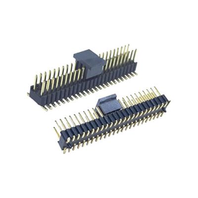 Cina 1.0mm Smt femminile 2.0mm per il bordo del PWB si raddoppiano fila 10 Pin Header Connector Gold Plated in vendita