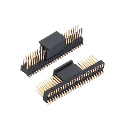 Cina 1.0mm Smt femminile 2.0mm per il bordo del PWB si raddoppiano fila 10 Pin Header Connector Gold Plated in vendita
