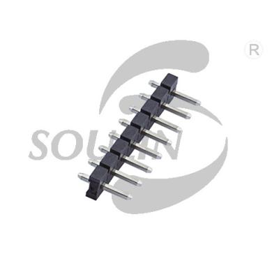Cina intestazione impermeabile su misura diritta del perno della fabbrica di Shenzhen di singola fila dell'intestazione del perno di 5.08mm in vendita