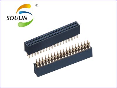Китай строки заголовка 1.27mm подгонянное тангажом водоустойчивым покрытое золотом staright женской двойной одиночное пластиковое продается