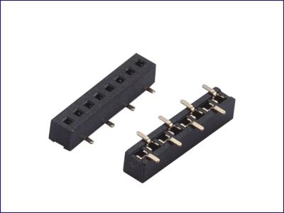 Китай строка покрытая золотом женского заголовка тангажа 1.27mm пластиковым водоустойчивым одиночная SMT H2.0 вышла передний правый зад продается