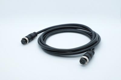 Chine M16-9p Dual female aerial head connection cable black pcb molded wire harness custom cable à vendre