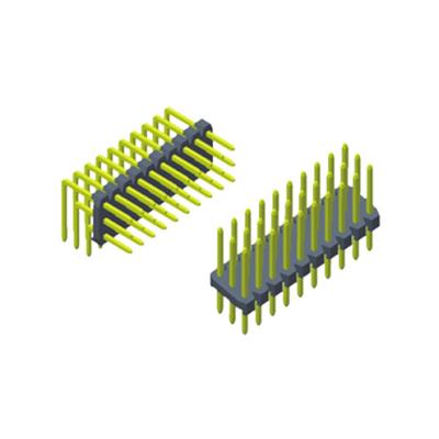 Cina bordo 1.0Amps per imbarcarsi sul connettore dell'incavo del PWB di Pin Header 1.27mm in vendita
