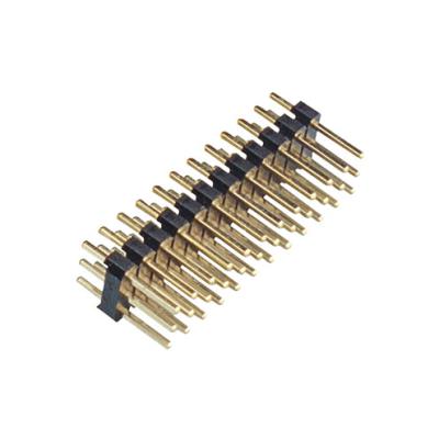 China Chapeamento de ouro preto UL94V-0 plástico do conector do encabeçamento de PA6T Smt à venda