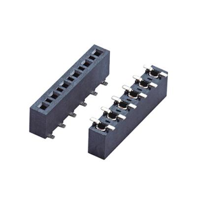 Cina fila doppia singolo SMT palstic nero H2.0 Ytype dell'intestazione femminile del passo di 2.0mm con la colonna in vendita